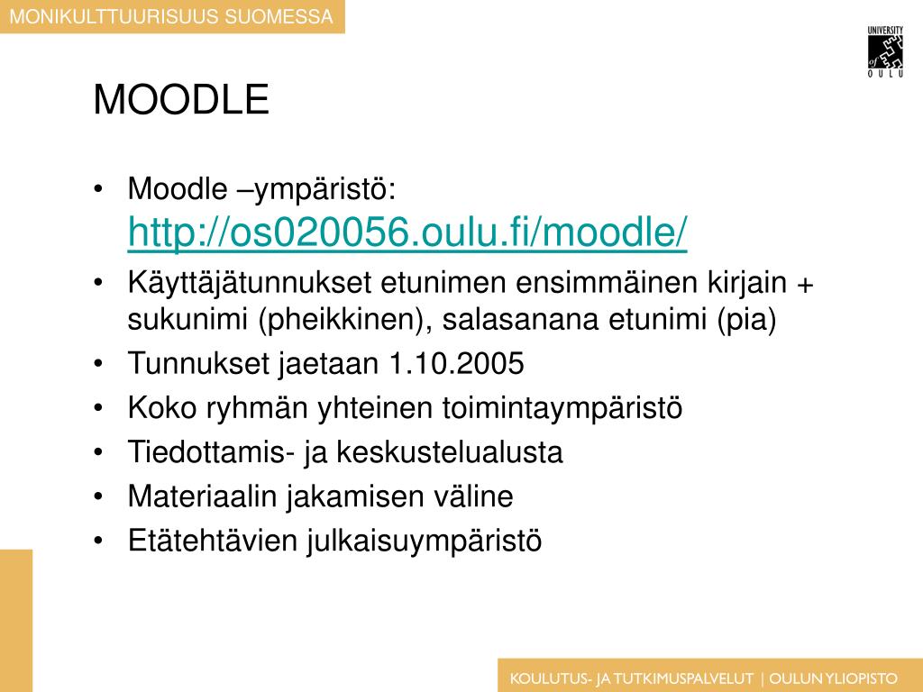 PPT - MONIKULTTUURISUUS SUOMESSA 6 op PowerPoint Presentation, free ...