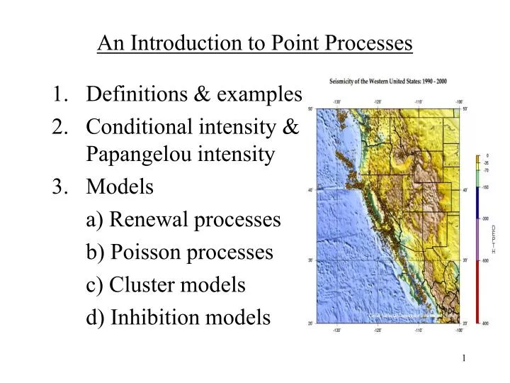 PPT - An Introduction to Point Processes PowerPoint Presentation, free ...