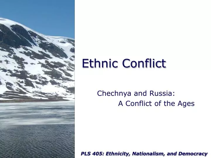 PPT - Ethnic Conflict PowerPoint Presentation, free download - ID:5942586