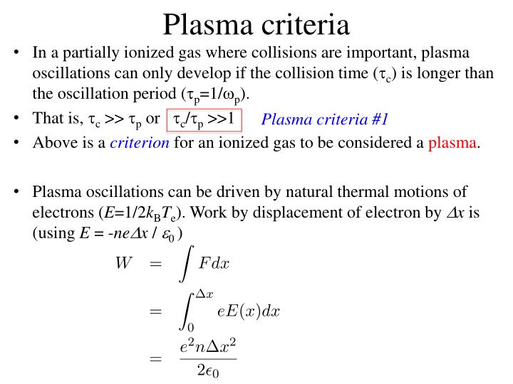 PPT - Plasma Astrophysics Chapter 1: Basic Concepts of Plasma ...