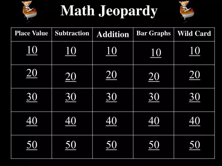 PPT - Math Jeopardy PowerPoint Presentation, free download - ID:5945270
