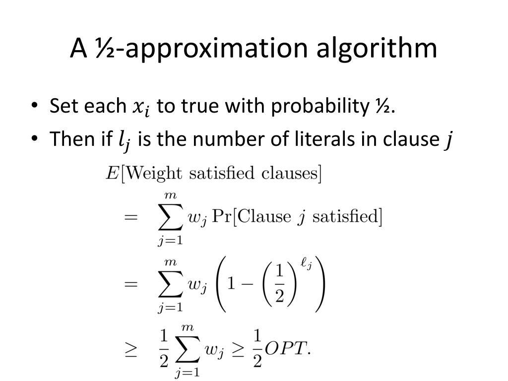 Ppt A Simple Greedy Approximation Algorithm For Max Sat Powerpoint Presentation Id5948149