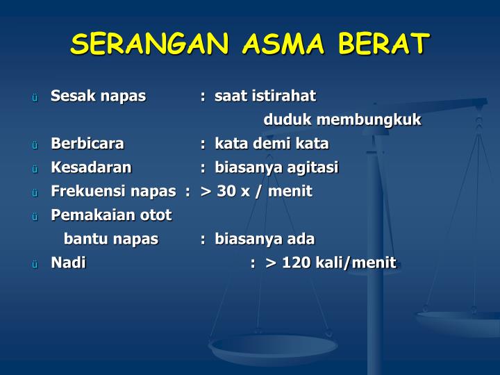 PPT - PENATALAKSANAAN ASMA EKSASERBASI AKUT PowerPoint Presentation ...
