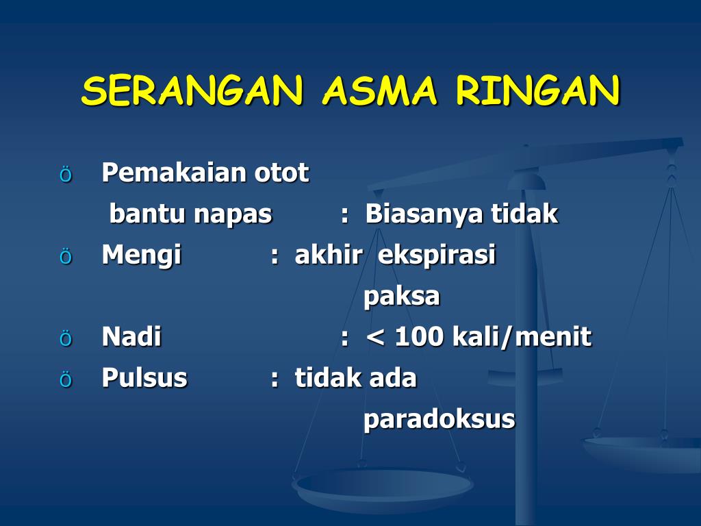 PPT - PENATALAKSANAAN ASMA EKSASERBASI AKUT PowerPoint Presentation ...