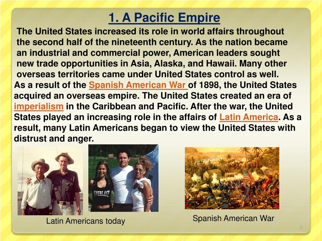 PPT - Becoming a World Power Unit 23 (1876-1916) American Nation ...