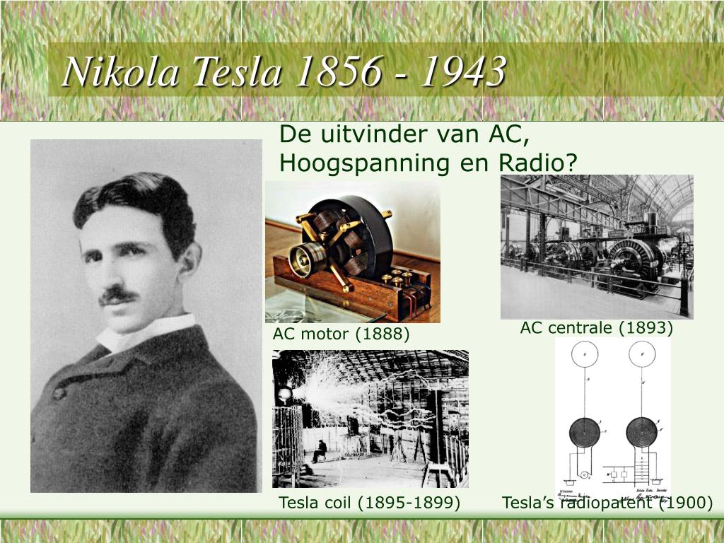PPT - Grondleggers van de Elektrotechniek PowerPoint Presentation, free ...