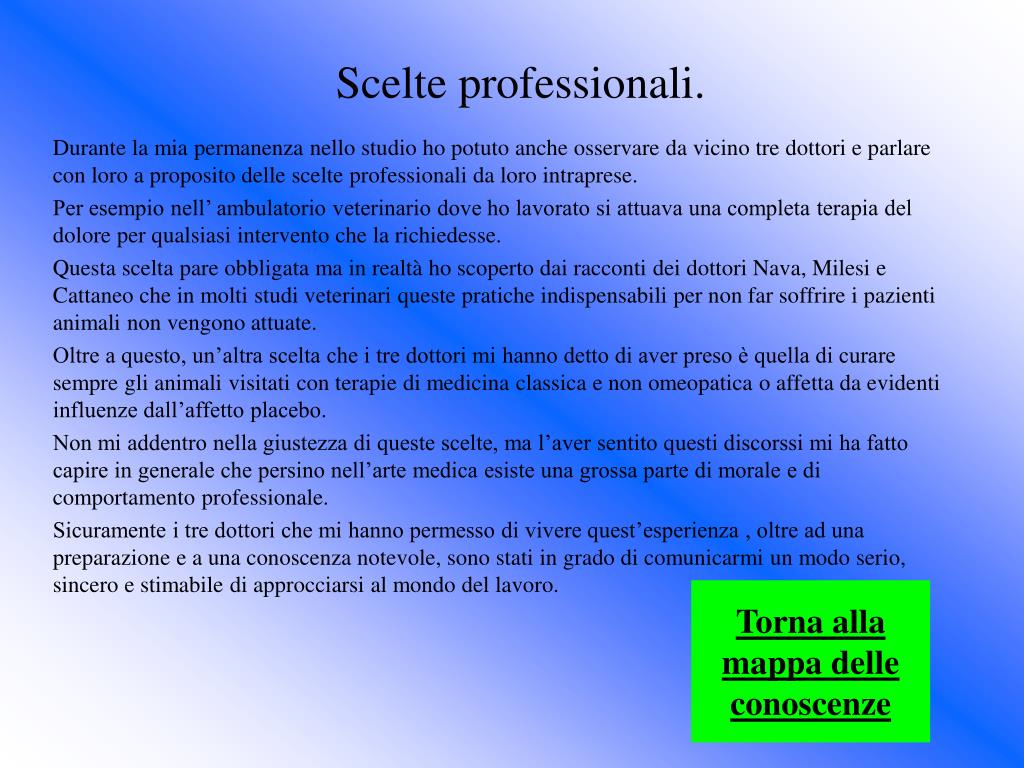 PPT - Relazione sull’esperienza di alternanza scuola-lavoro. PowerPoint ...