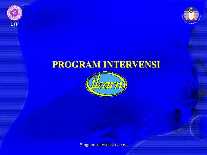 PPT - PROGRAM INTERVENSI PowerPoint Presentation, free download - ID ...