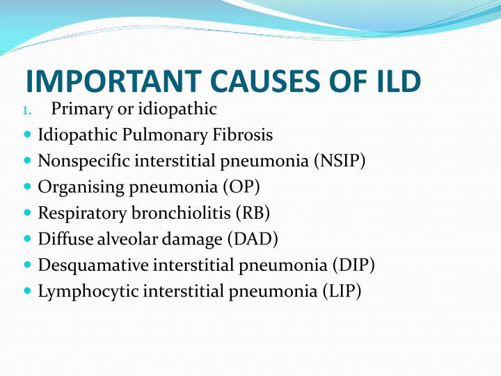 PPT - INTERSTITIAL LUNG DISEASE by Dr. Arvind Mishra M.D. PowerPoint ...