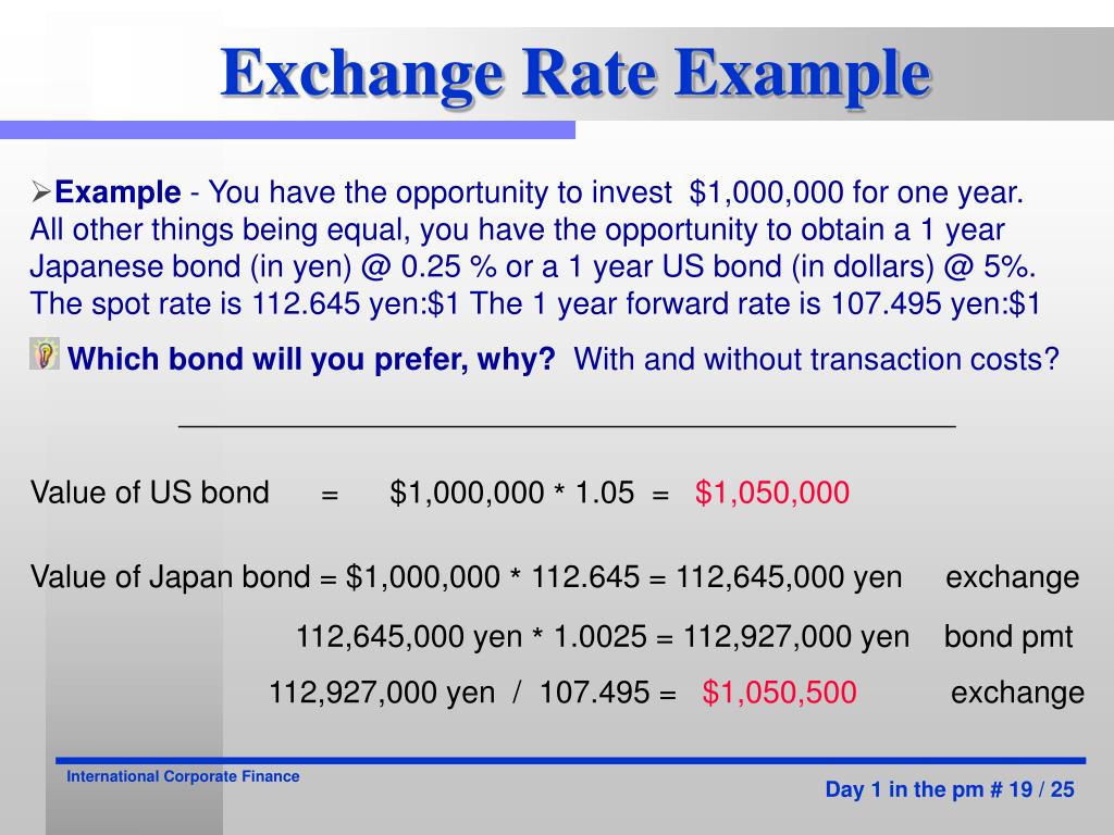 PPT - International Corporate Finance (ICF) PowerPoint Presentation ...