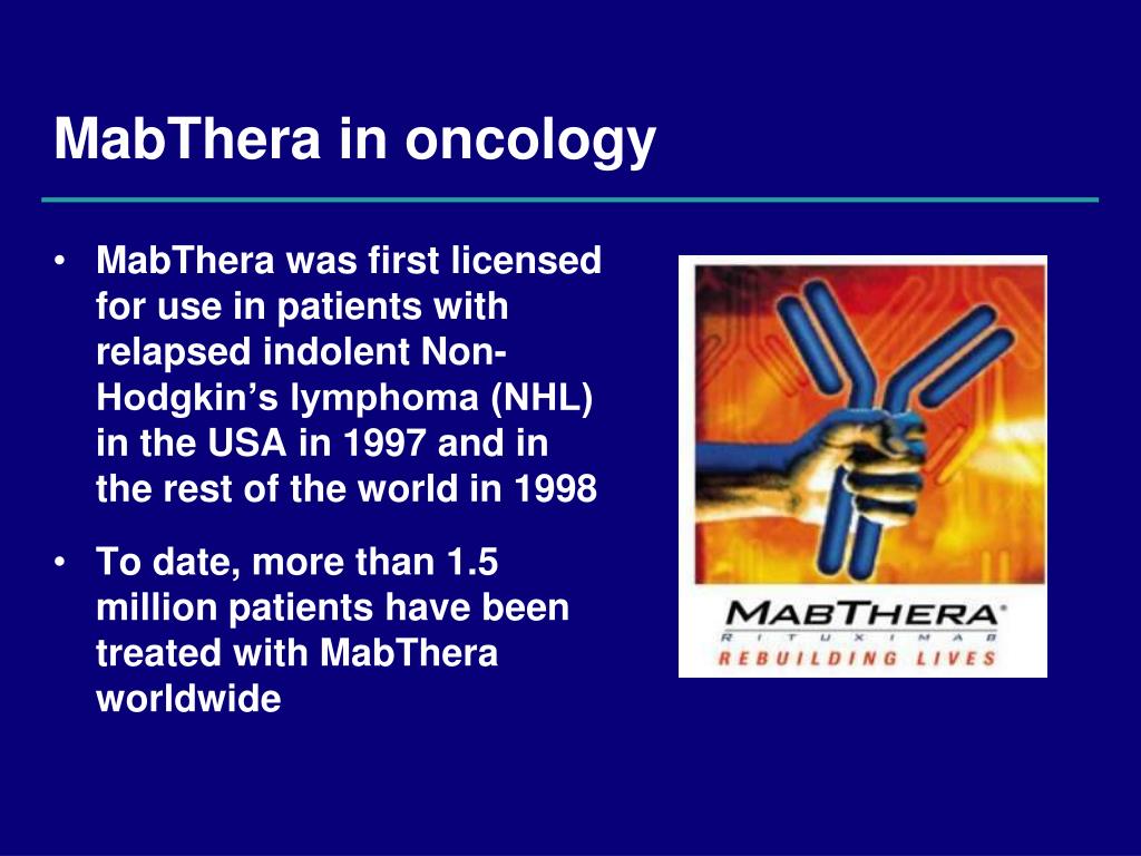 PPT - MabThera – the past, present and future impact on the treatment ...