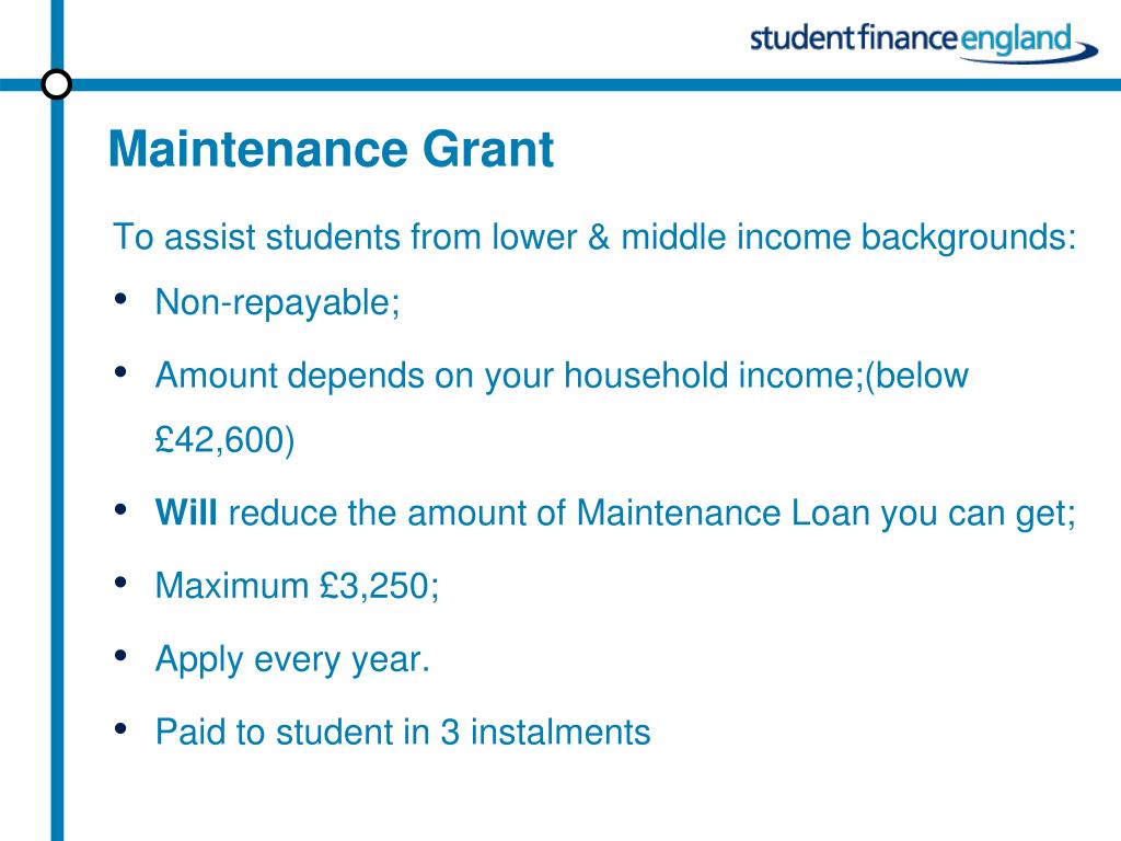 PPT - Student Financial Support for 2012 higher education entrants ...