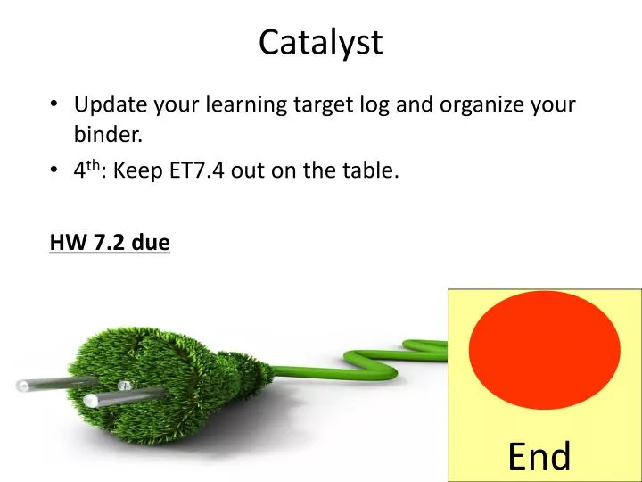 PPT - Catalyst PowerPoint Presentation, free download - ID:5954845