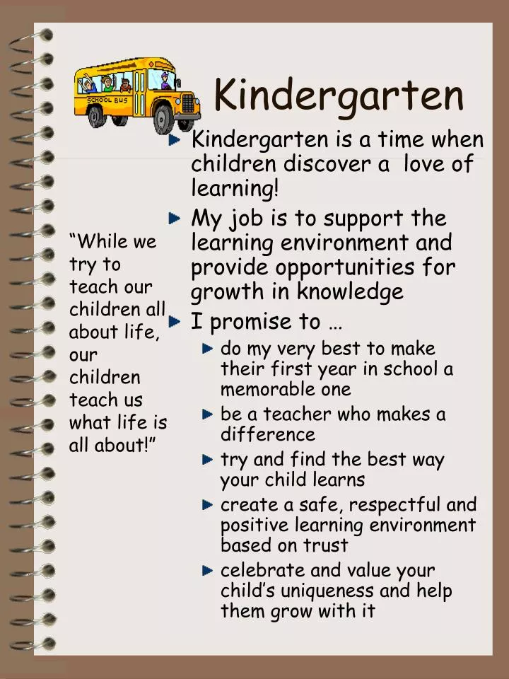 PPT - Kindergarten PowerPoint Presentation, free download - ID:5956240