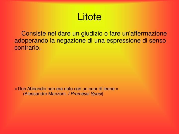 PPT - FIGURE RETORICHE PowerPoint Presentation - ID:5956470