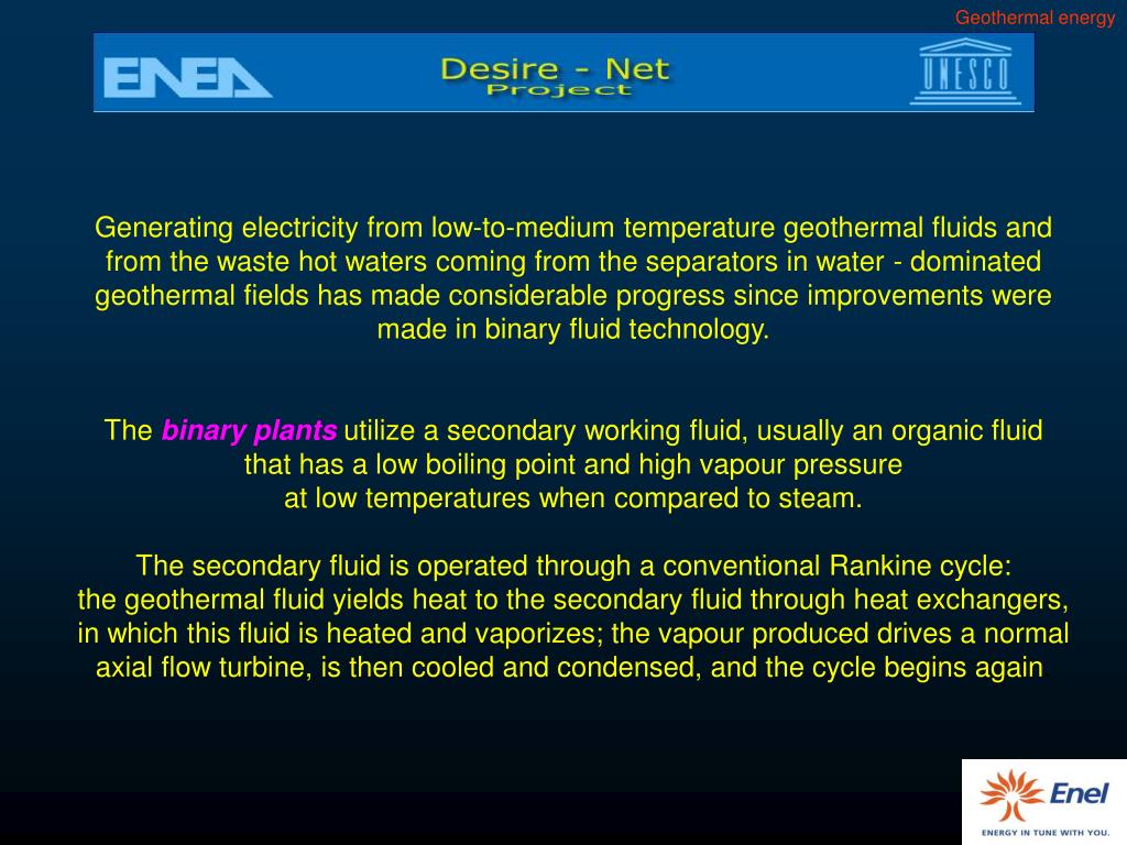 PPT - LOW ENTHALPY APPLICATION OF GEOTHERMAL ENERGY PART I Ruggero ...