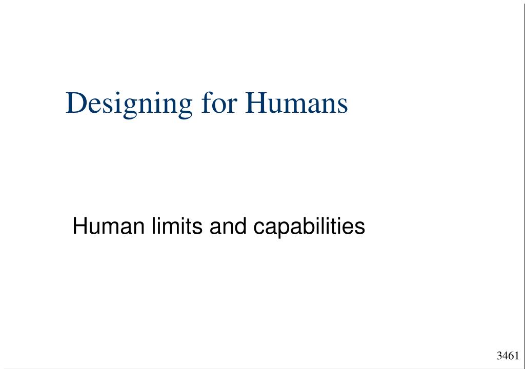 PPT - Designing for Humans PowerPoint Presentation, free download - ID ...