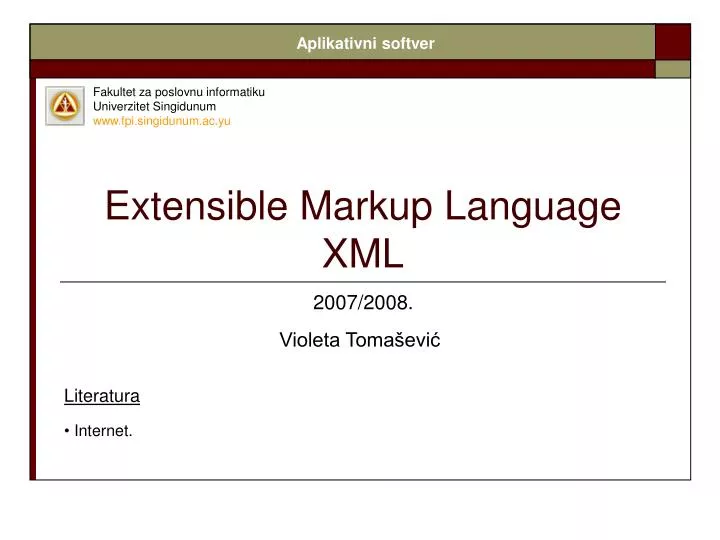 Ppt Extensible Markup Language Xml Powerpoint Presentation Free Download Id 5958775