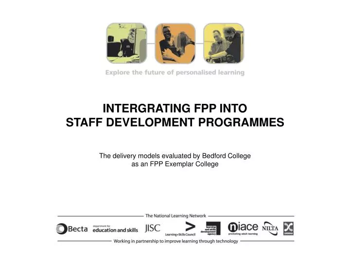 PPT - INTERGRATING FPP INTO STAFF DEVELOPMENT PROGRAMMES PowerPoint ...