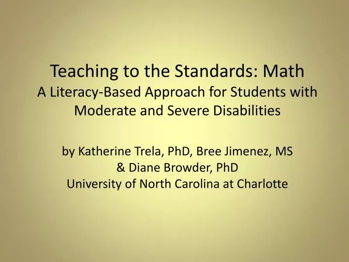 PPT - Why Teach Math? PowerPoint Presentation, free download - ID:5959236