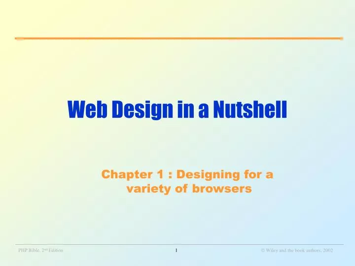 PPT - Web Design in a Nutshell PowerPoint Presentation, free download ...
