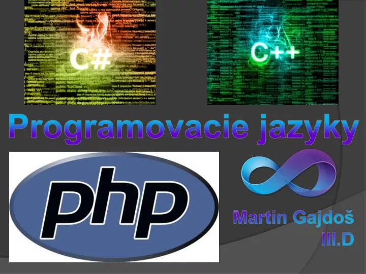 PPT - Programovacie jazyky PowerPoint Presentation, free download - ID ...