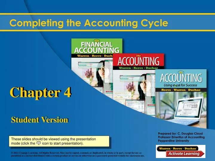 Accounting Cycle Powerpoint Presentation Slides Ppt Templates