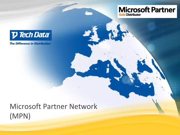 PPT - Microsoft Partner Network (MPN) PowerPoint Presentation, free ...