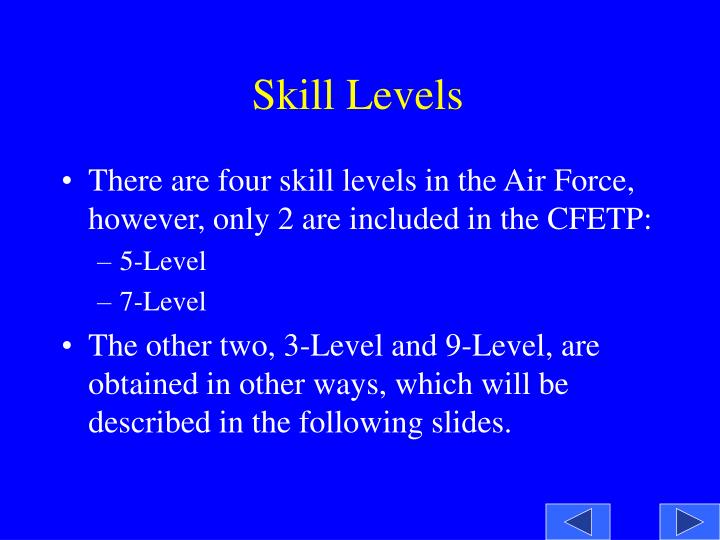 PPT - Air Force Enlisted Career Path Security Forces Specialist ...