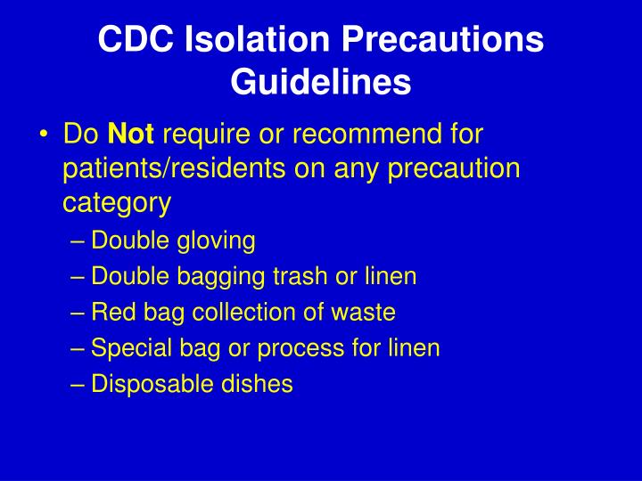 PPT - UPDATE ON CURRENT INFECTION CONTROL PRACTICES FOR LTCF PowerPoint ...