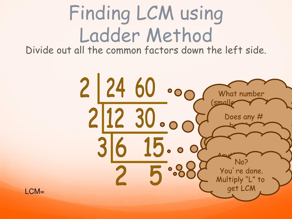 PPT Least Common Multiple LCM PowerPoint Presentation Free