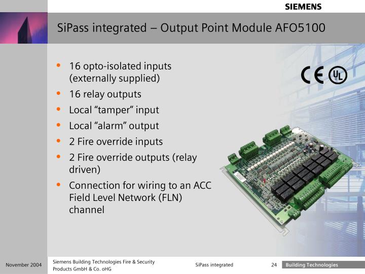 PPT - SiPass integrated PowerPoint Presentation - ID:5960700