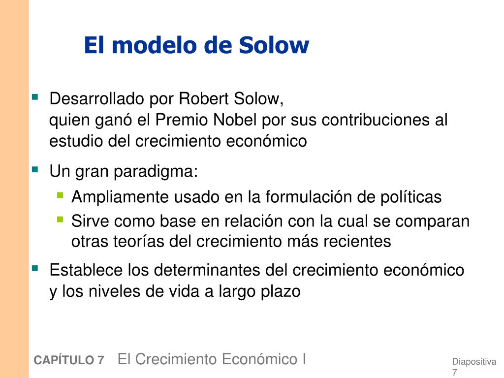 PPT - El crecimiento económico I: La acumulación de capital y el ...