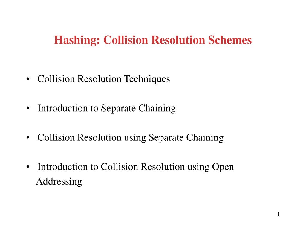 PPT - Hashing: Collision Resolution Schemes PowerPoint Presentation ... PPT - Hashing: Collision Resolution Schemes PowerPoint Presentation ...
