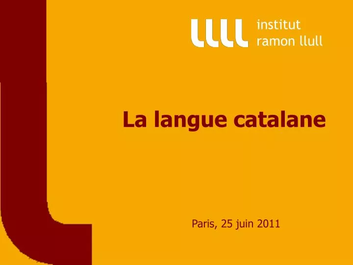 PPT - institut ramon llull PowerPoint Presentation, free download - ID ...
