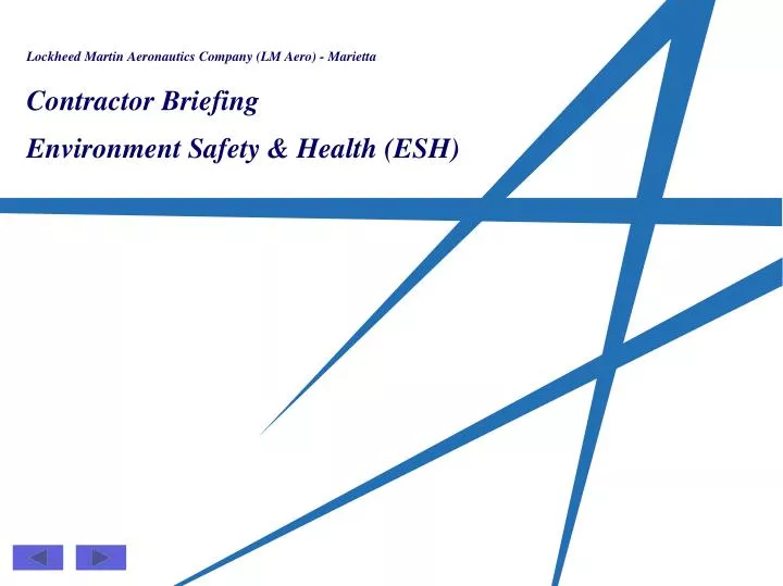 PPT - Lockheed Martin Aeronautics Company (LM Aero) - Marietta ...