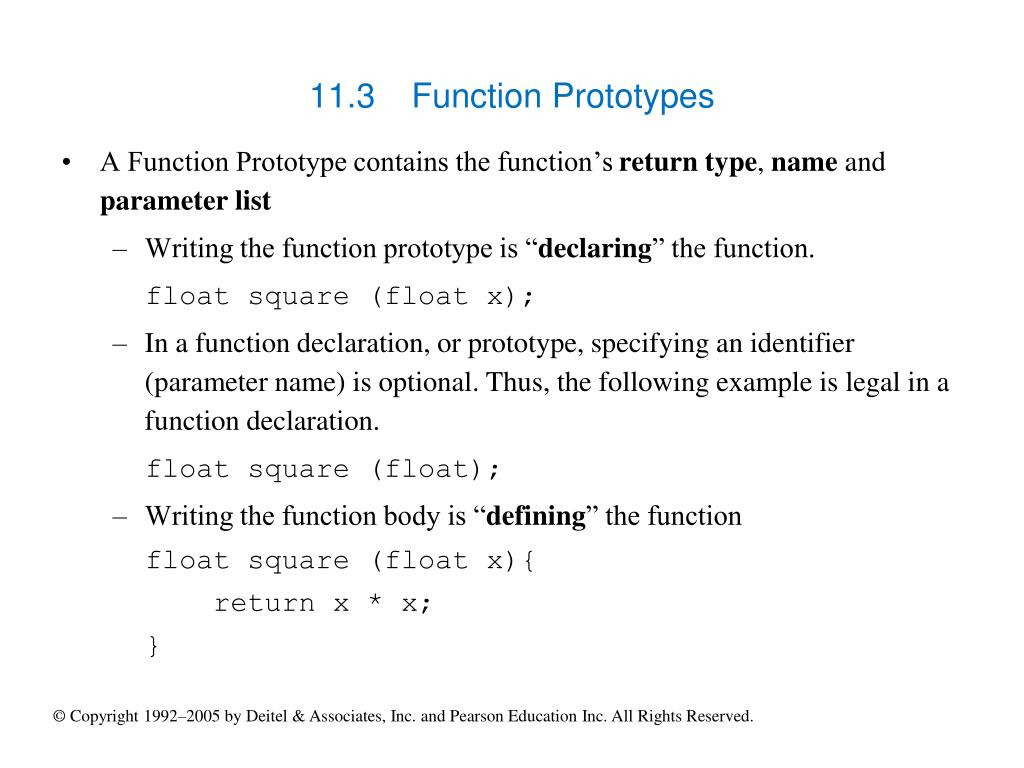 PPT - 11.3 Function Prototypes PowerPoint Presentation, free download ... PPT - 11.3 Function Prototypes PowerPoint Presentation, free download ...