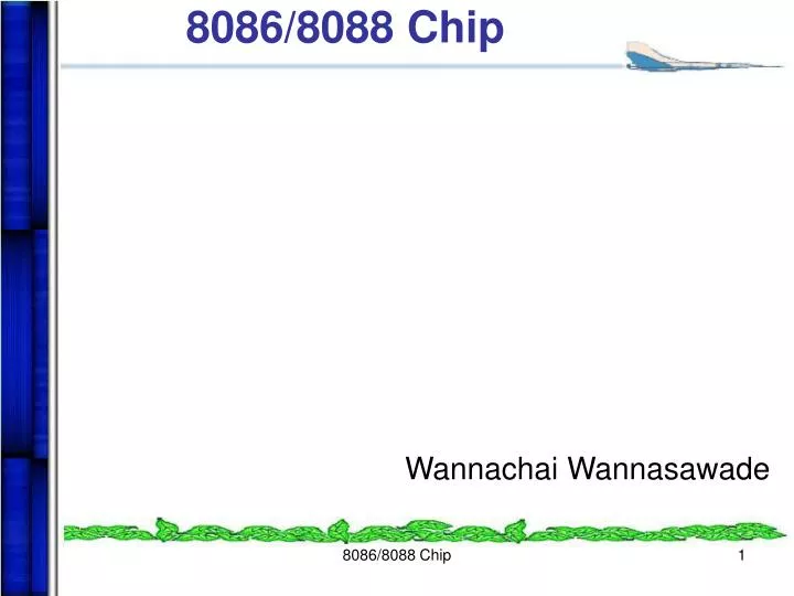 PPT - 8086/8088 Chip PowerPoint Presentation, free download - ID:5968303