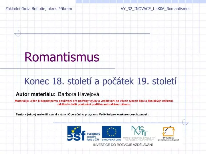 PPT - Romantismus PowerPoint Presentation, free download - ID:5969733