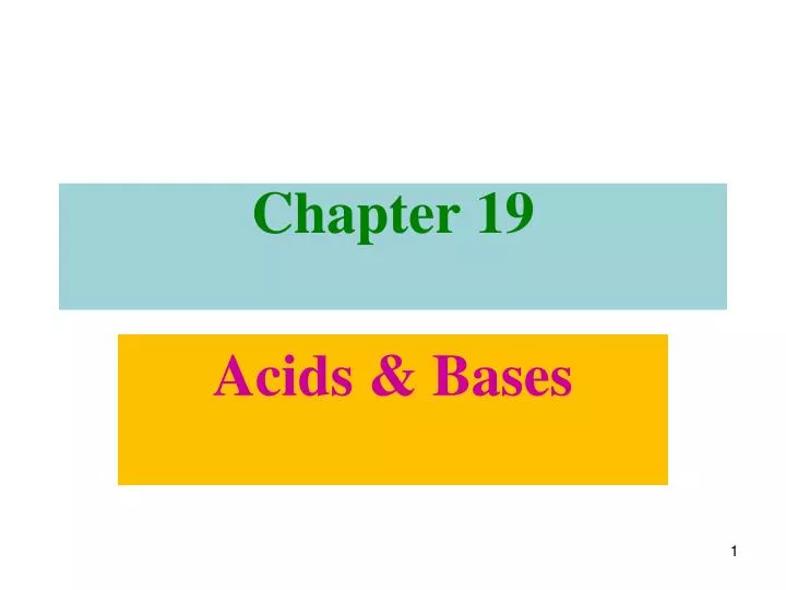 PPT - Chapter 19 PowerPoint Presentation, free download - ID:5970852