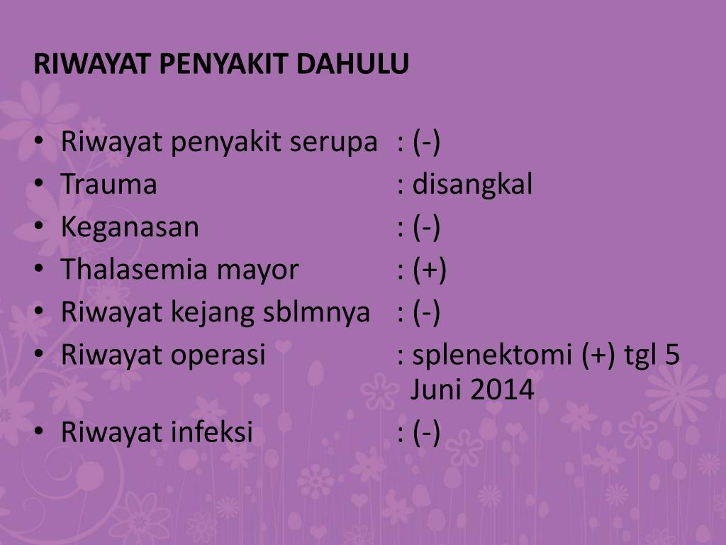 PPT - Cerebral Venous Thrombosis Post Splenektomi PowerPoint ...