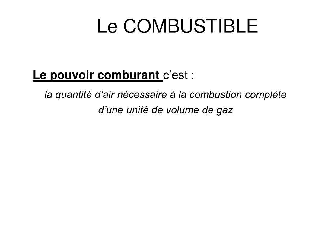 PPT - Physique & Chimie du Feu ir Alain GEORGES PowerPoint Presentation ...