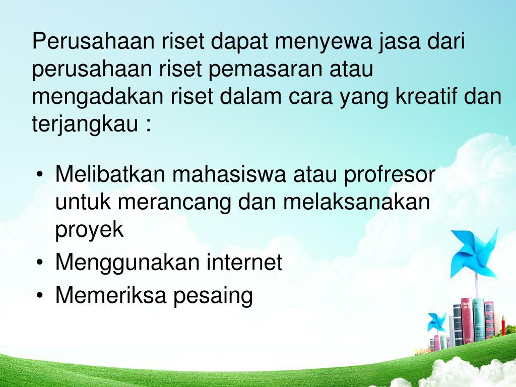 PPT - Melaksanakan Riset Pemasaran dan Meramalkan Permintaan PowerPoint ...