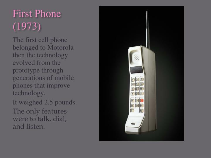 PPT - Cell Phones Past to Present PowerPoint Presentation - ID:5973545