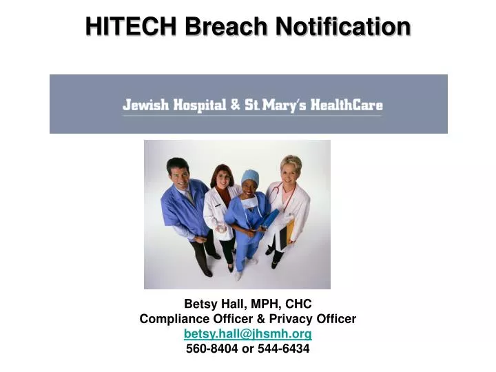 PPT - HITECH Breach Notification PowerPoint Presentation, free download ...