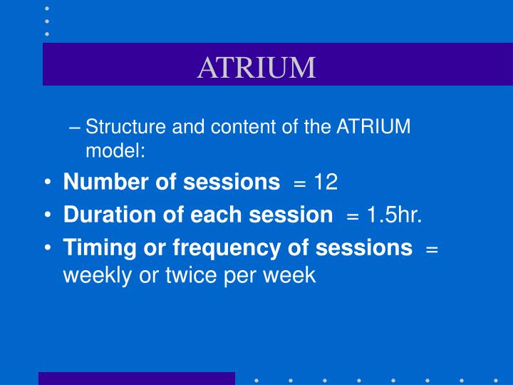 PPT - ATRIUM PowerPoint Presentation - ID:5976930