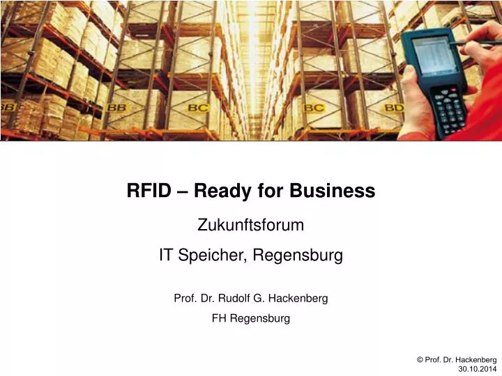 PPT - RFID – Ready for Business PowerPoint Presentation, free download ...