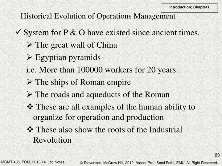PPT - Chapter 1: Introduction to POM PowerPoint Presentation - ID:5979119