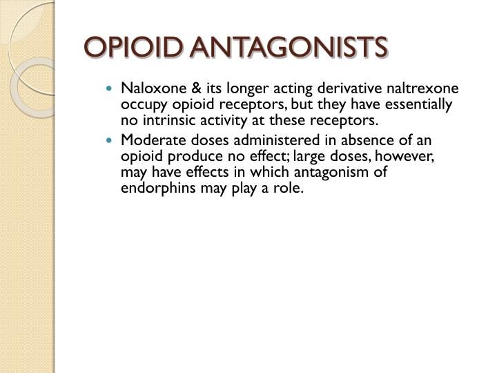 PPT - OPIOIDS PowerPoint Presentation - ID:5980535