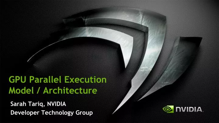Ppt Gpu Parallel Execution Model Architecture Powerpoint Presentation Id 5982199